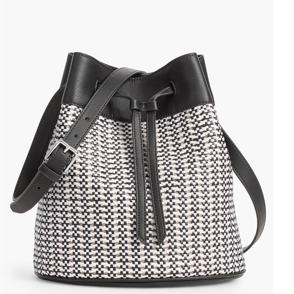 Talbots | Bags | Talbots Faux Leather Bucket Bag | Poshmark